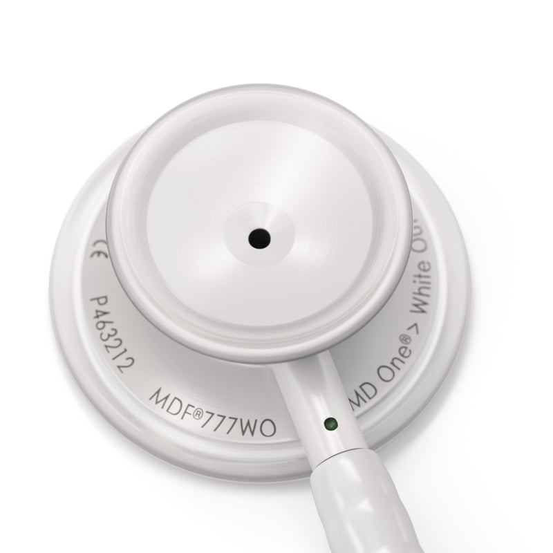 MDF Instruments® Stethoscope MD One® Stainless Steel WhiteOut All White ...