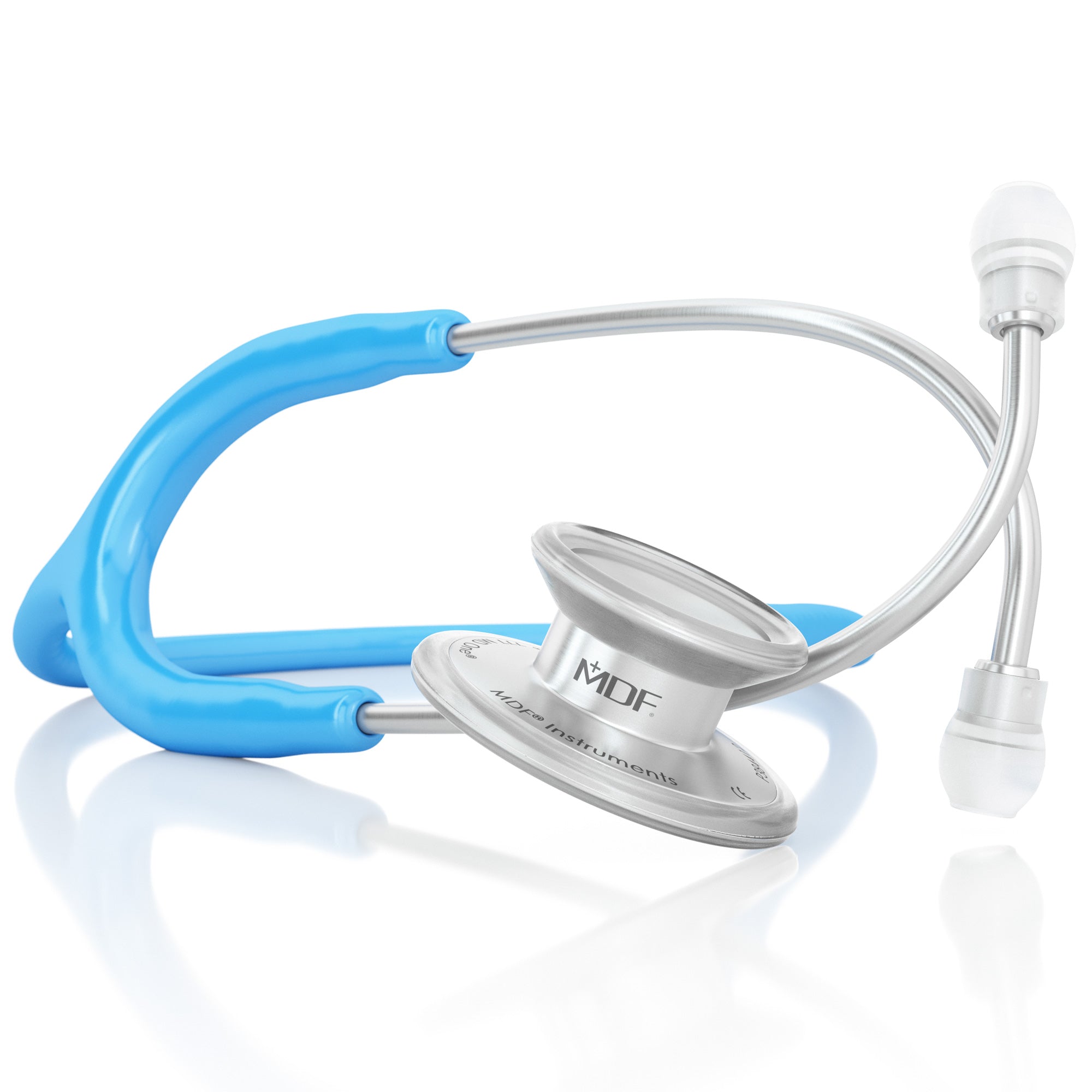 MDF Instruments® Stethoscope MD One® Stainless Steel S.Swell Bright Blue