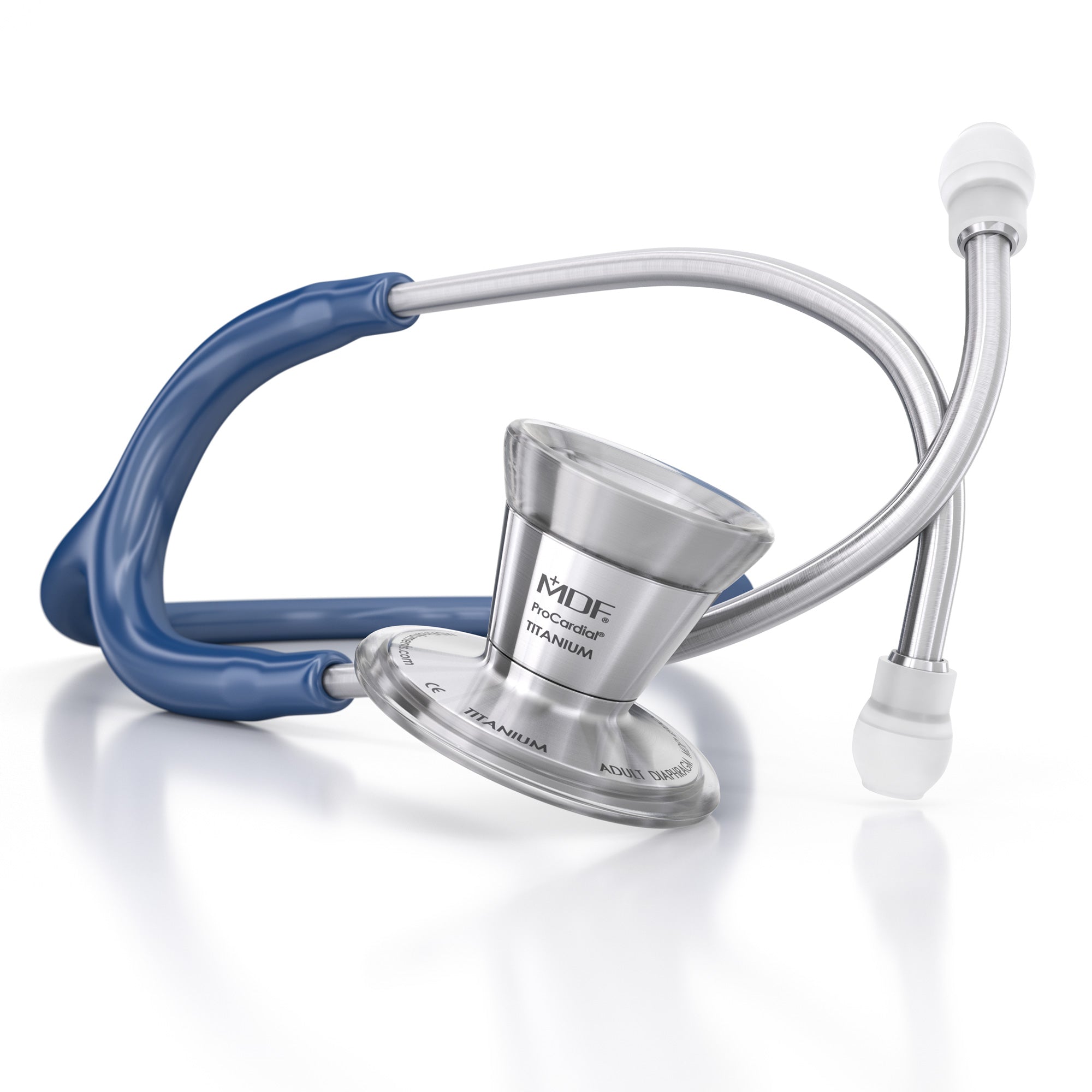 MDF® ProCardial® Titanium Cardiology Stethoscope - Navy Blue
