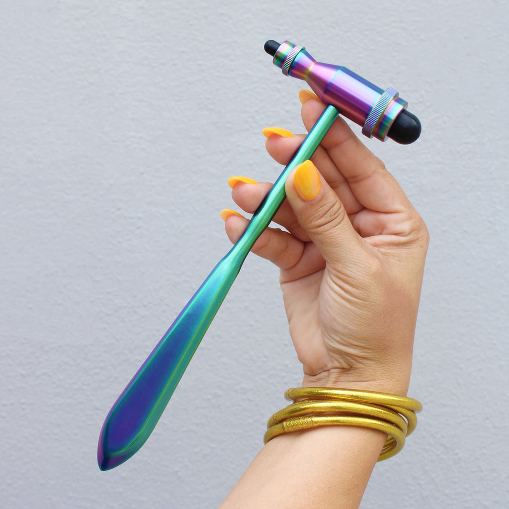 MDF® Tromner Reflex Hammer with Pointed Tip - Kaleidoscope