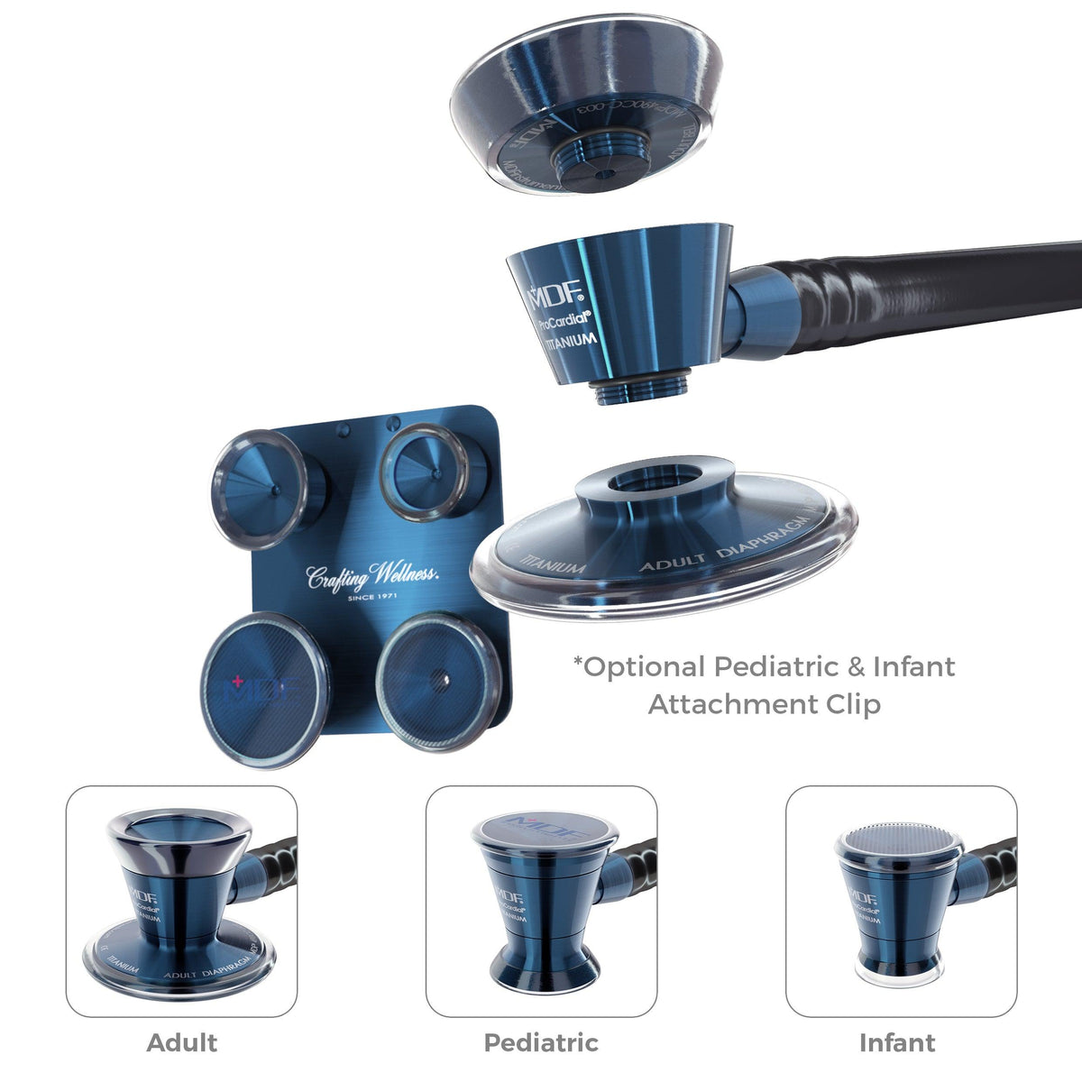 Pediatric and Infant Attachment for Epoch® Stethoscope Capridium