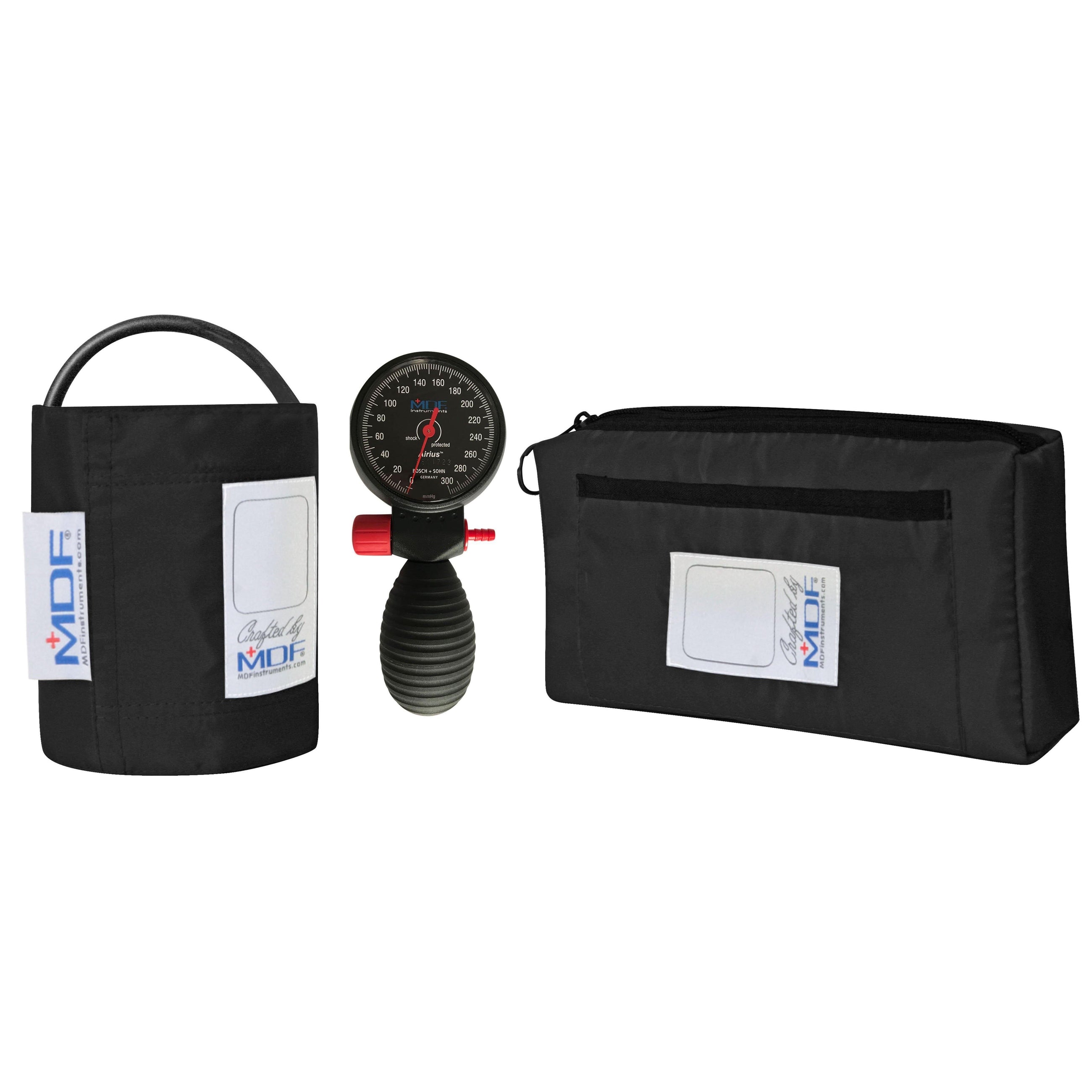 MDF® Airius® Palm Aneroid Sphygmomanometer - Black