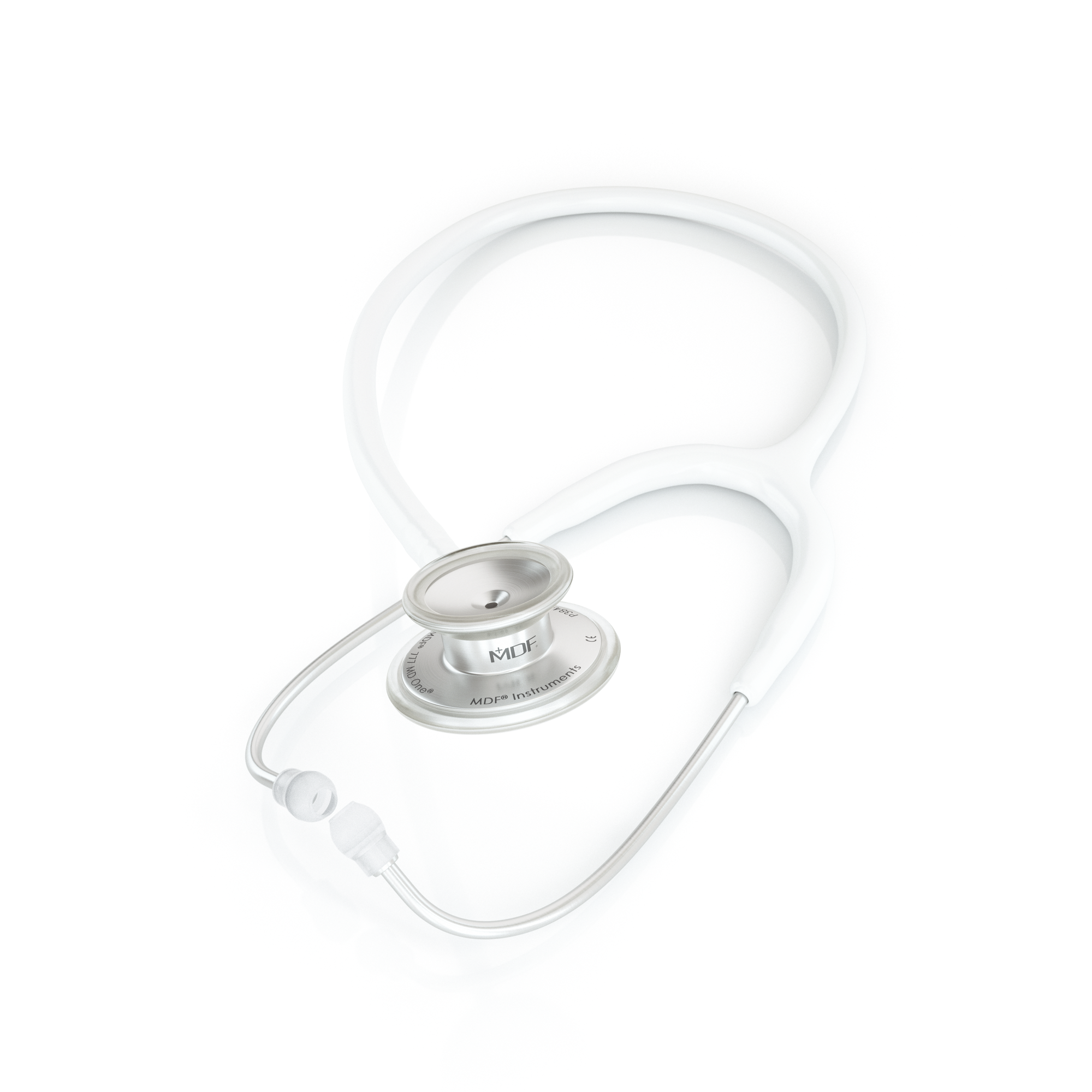 MDF Instruments® Stethoscope MD One® Stainless Steel White