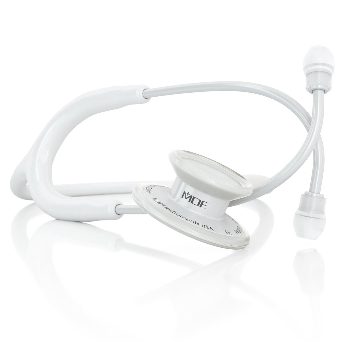 MDF Instruments® Stethoscope MD One® Stainless Steel WhiteOut All White ...