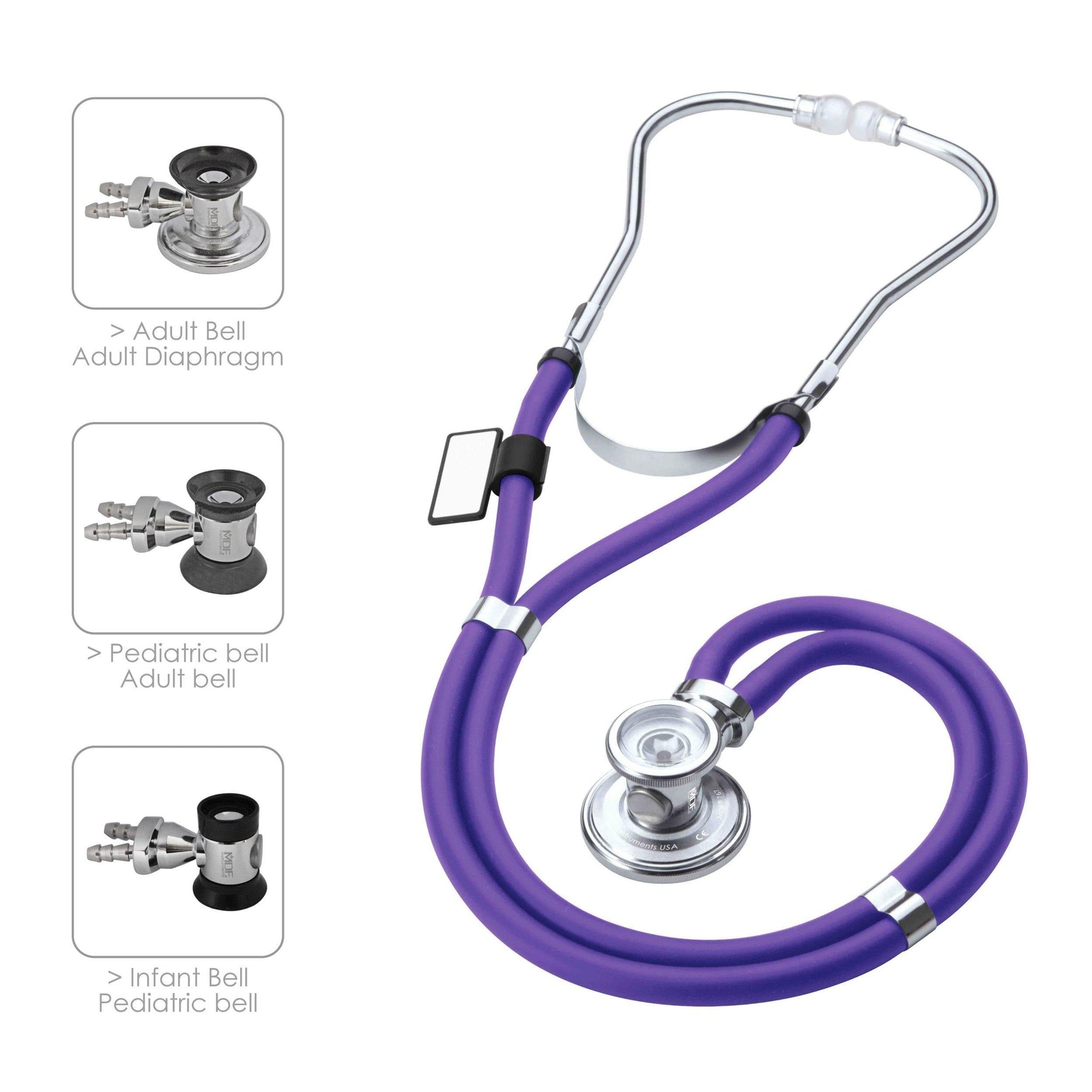 MDF® Instruments Sprague Rappaport Purple Stethoscope